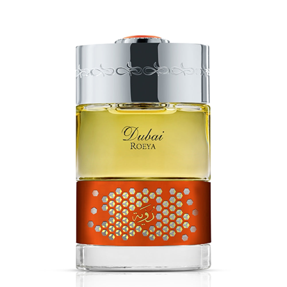 Roeya is a innovative fragrance that represent the spirit of the new Dubai.