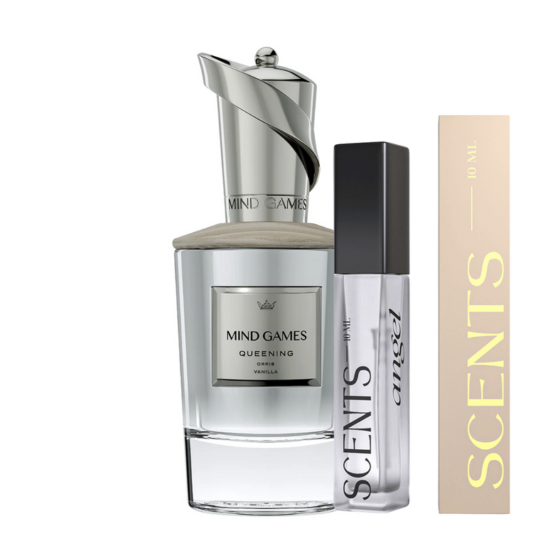 "Ruling with Scent: The Majesty of Mind Games Queening Fragrances"