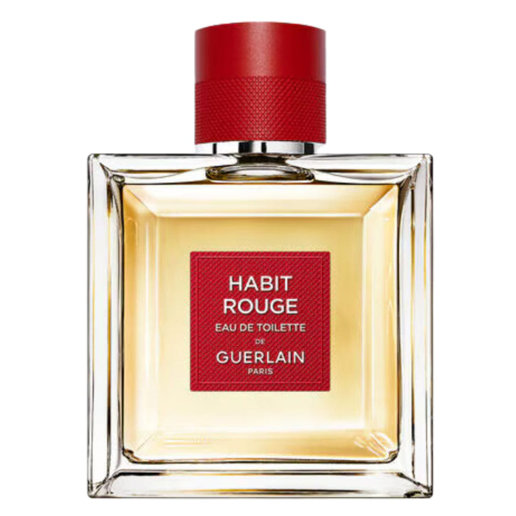 Indulge in the timeless allure of Habit Rouge Eau de Toilette